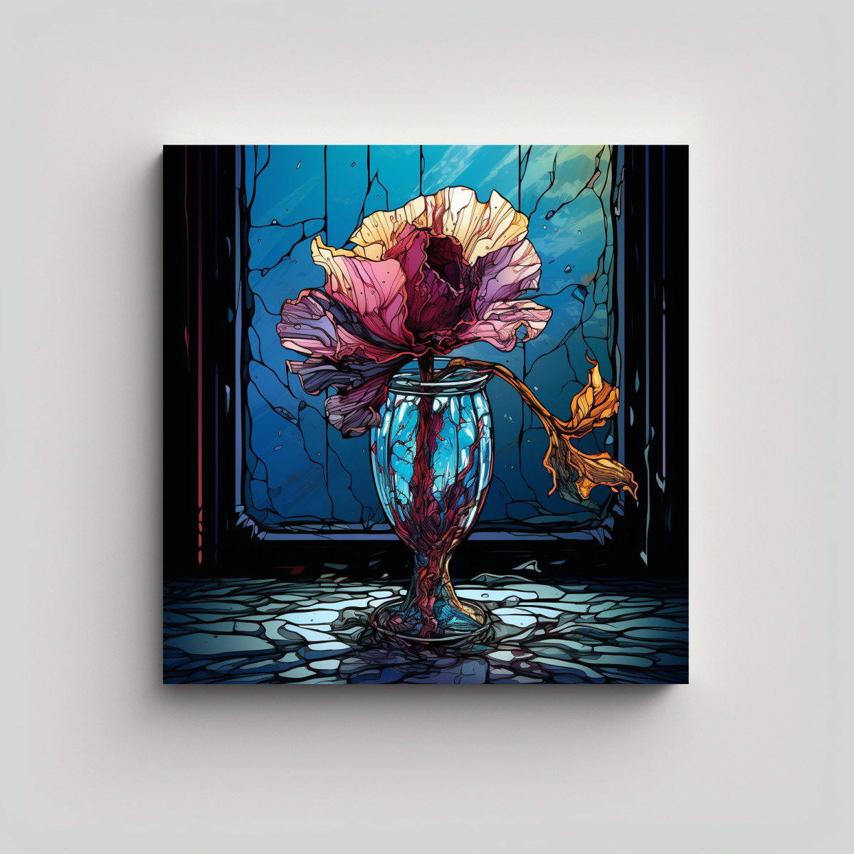 Compra Arte Único: Figuras Destacadas En Flor Marchita Por Valter En ...