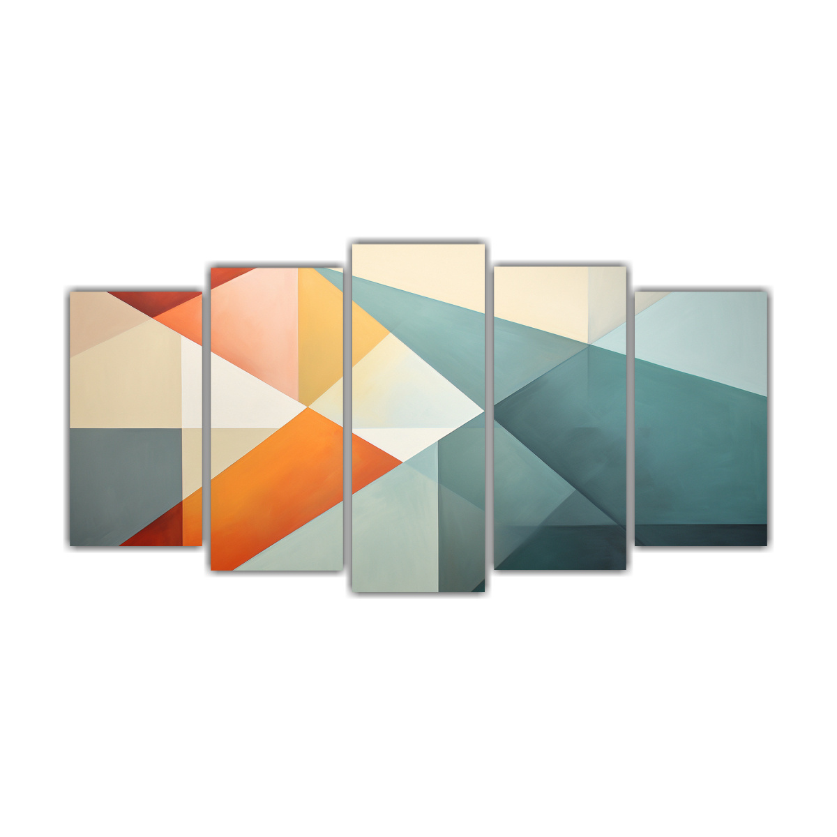 Cuadros Abstractos Figuras Geométricas Para Decoración - DecoCuadros