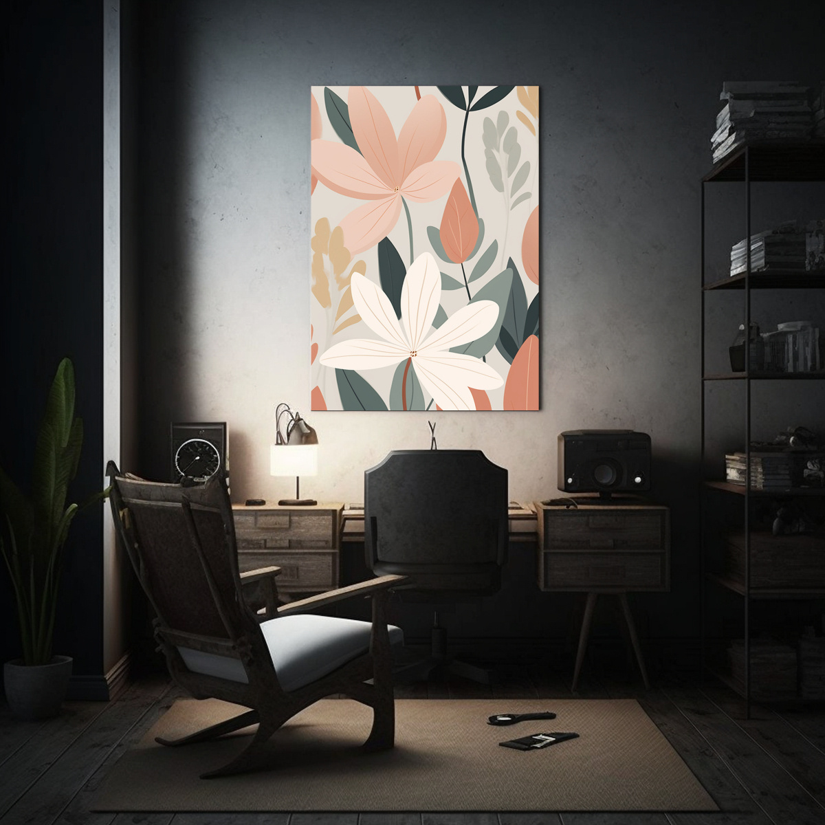 Cuadro Abstracto Minimalista De Composición Armónica | DecoCuadros