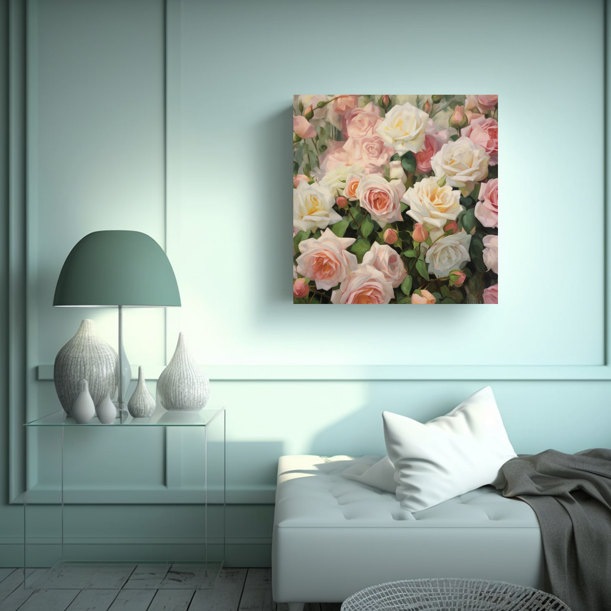 Cuadro Cuadrado Impresionista: Estética Y Estilos Variados - Decocuadros