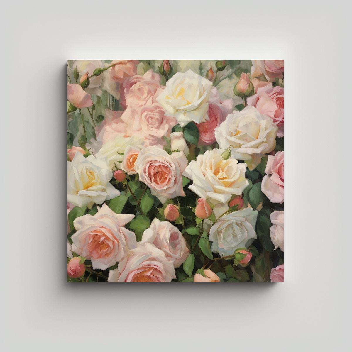 Cuadro Cuadrado Impresionista: Estética Y Estilos Variados - Decocuadros