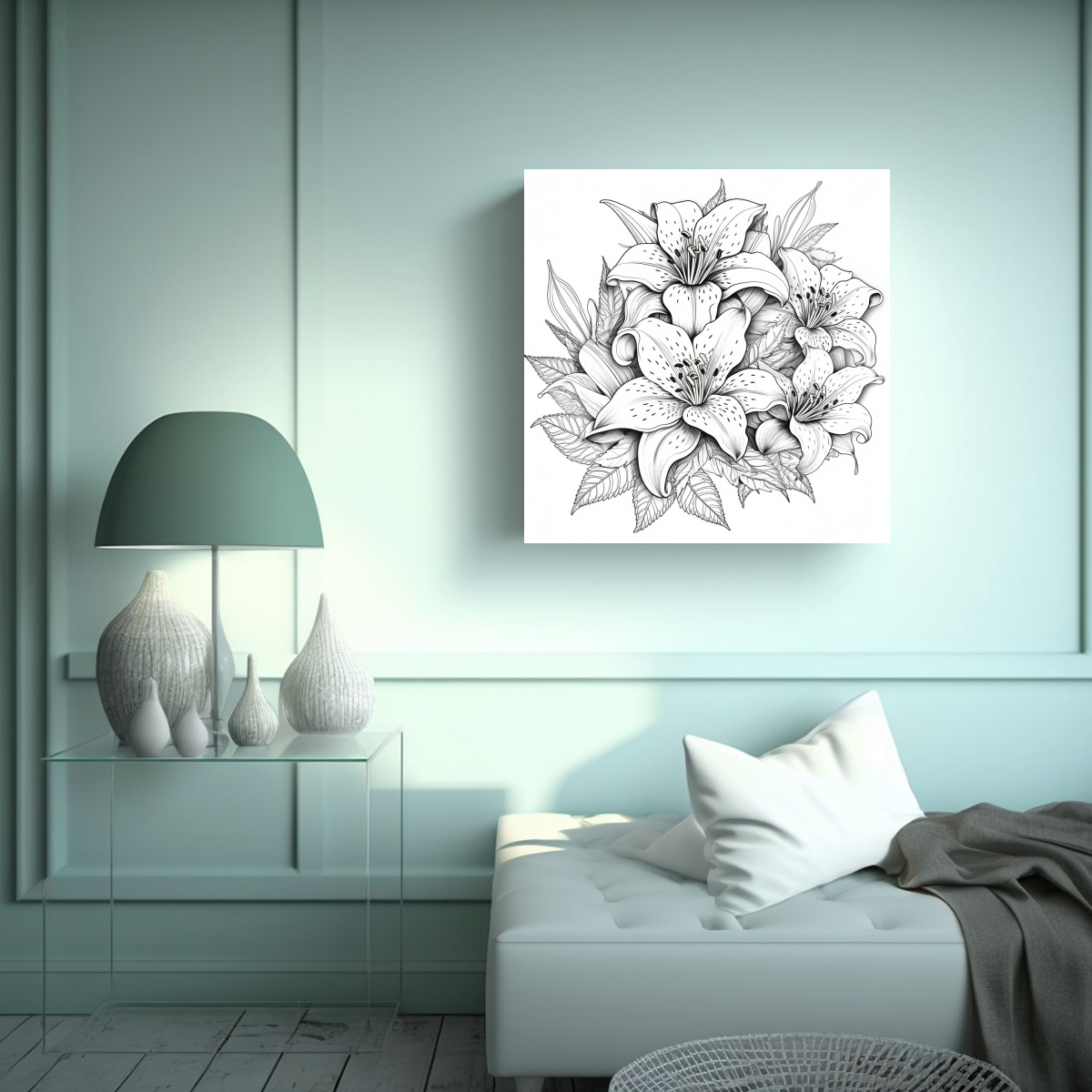Compra Cuadro Decorativo Full Color Y De Lily Lilium - DecoCuadros Compra Cuadro Decorativo Full Color Y De Lily Lilium - DecoCuadros