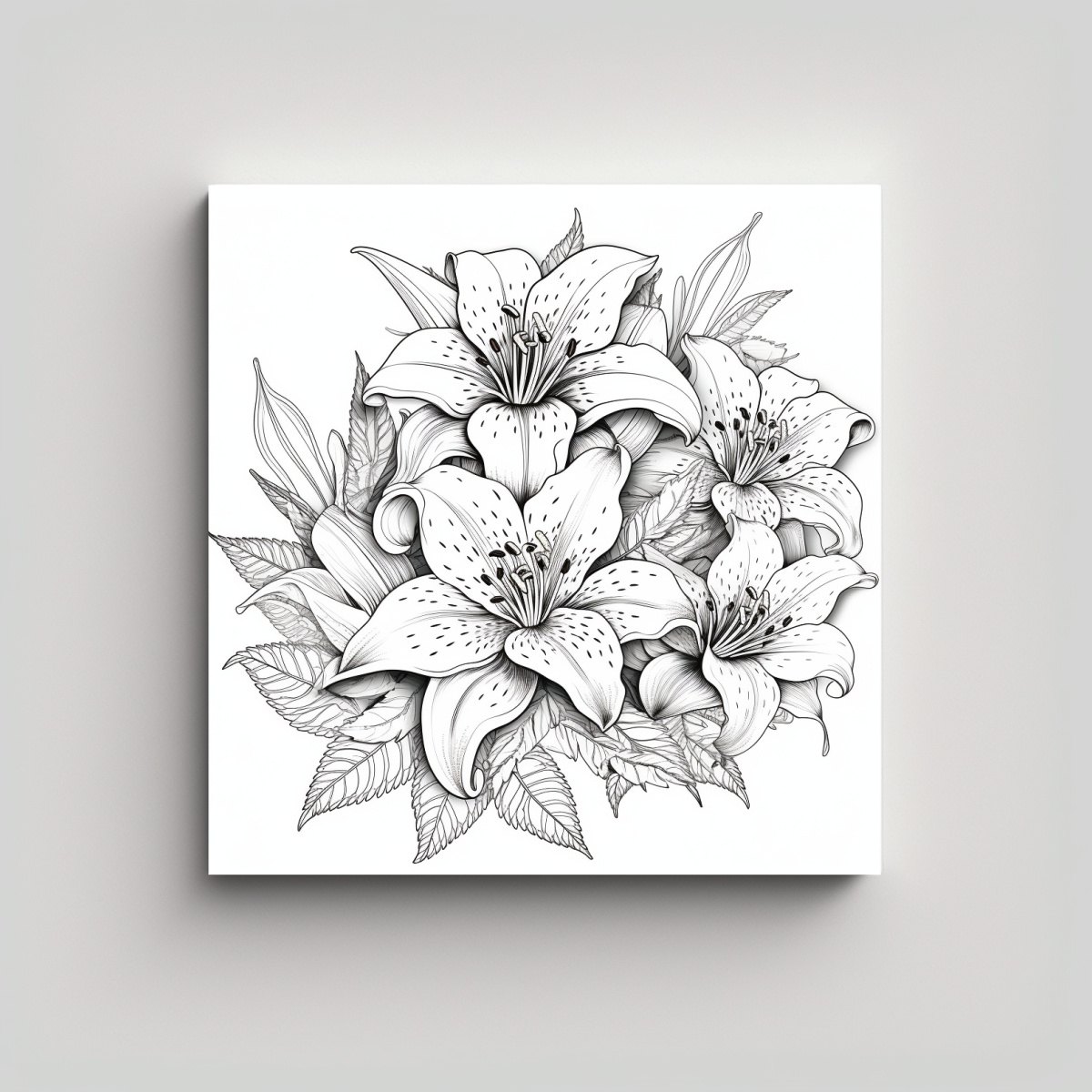 Compra Cuadro Decorativo Full Color Y De Lily Lilium - DecoCuadros Compra Cuadro Decorativo Full Color Y De Lily Lilium - DecoCuadros