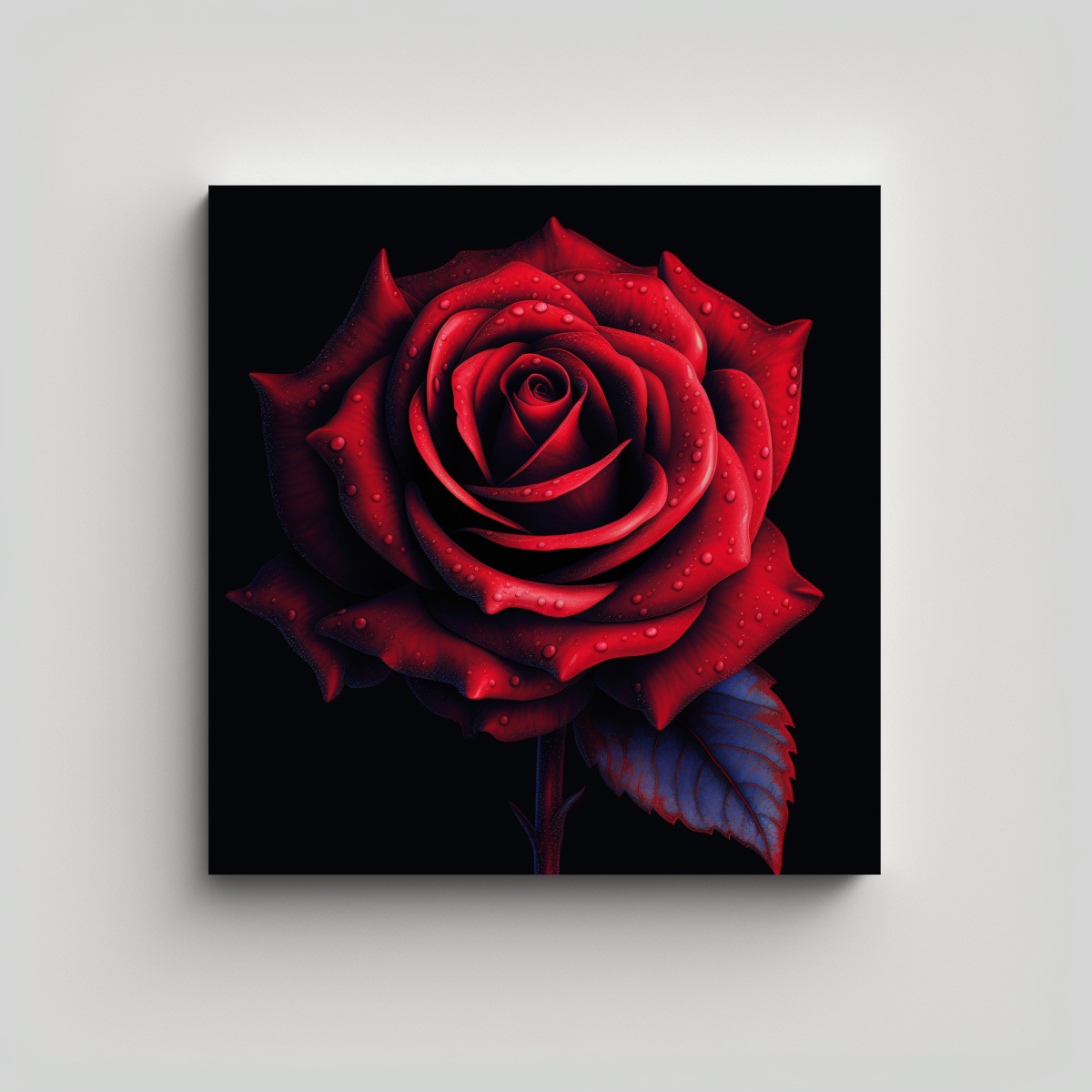 DecoCuadros - Cuadro Decorativo Lienzo Cuadrado Alegría - Arte Definido ...