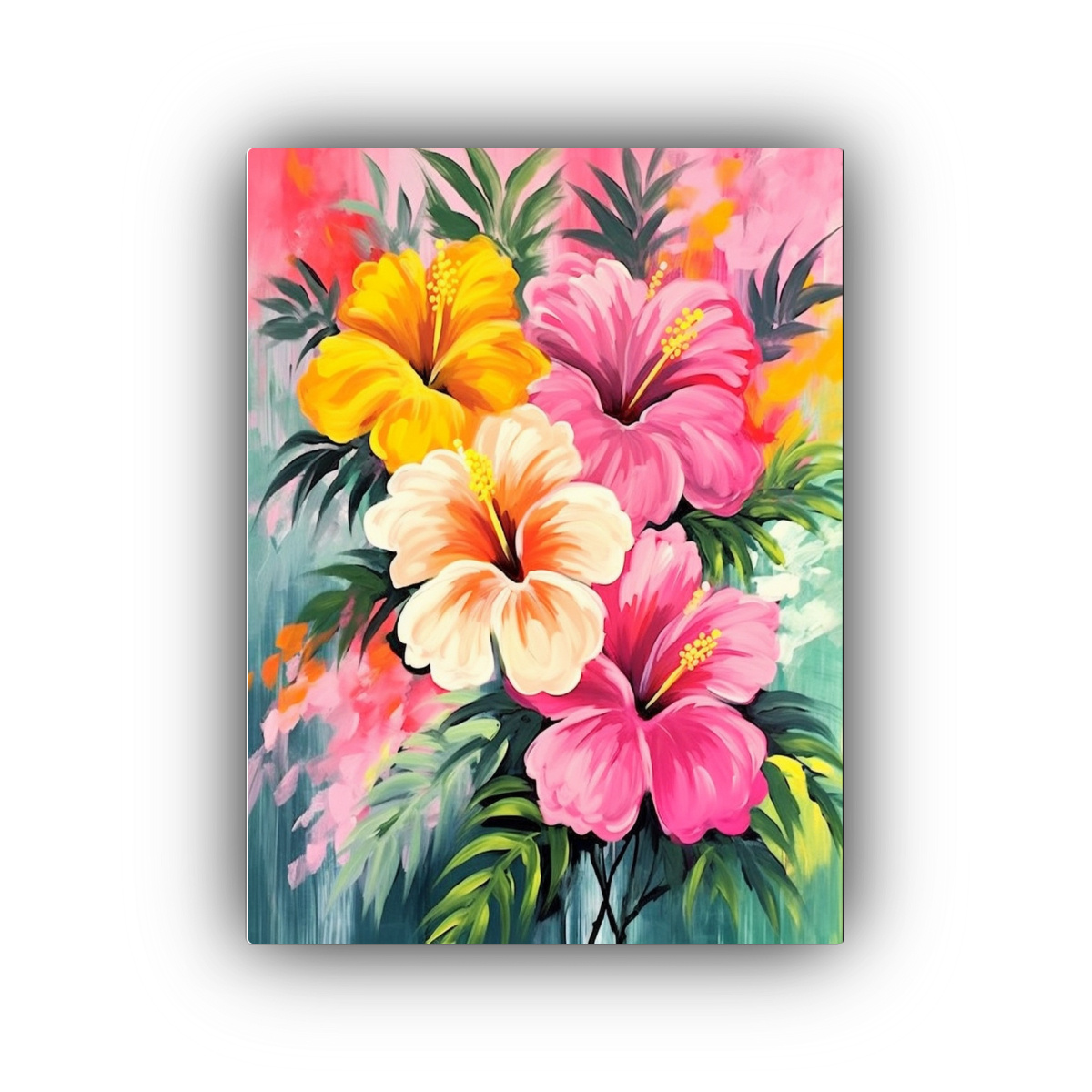 Cuadros Decorativos De Arte De Pared Moderno Con Estética Sumérgete En El Vibrante Mundo De Los ...