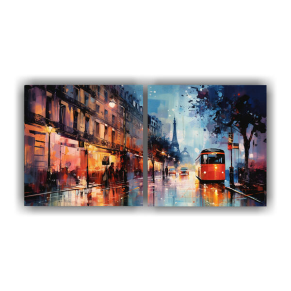 Compra Cuadro Decorativo Abstracto - Coral, Turquesa, Azul Marino ...