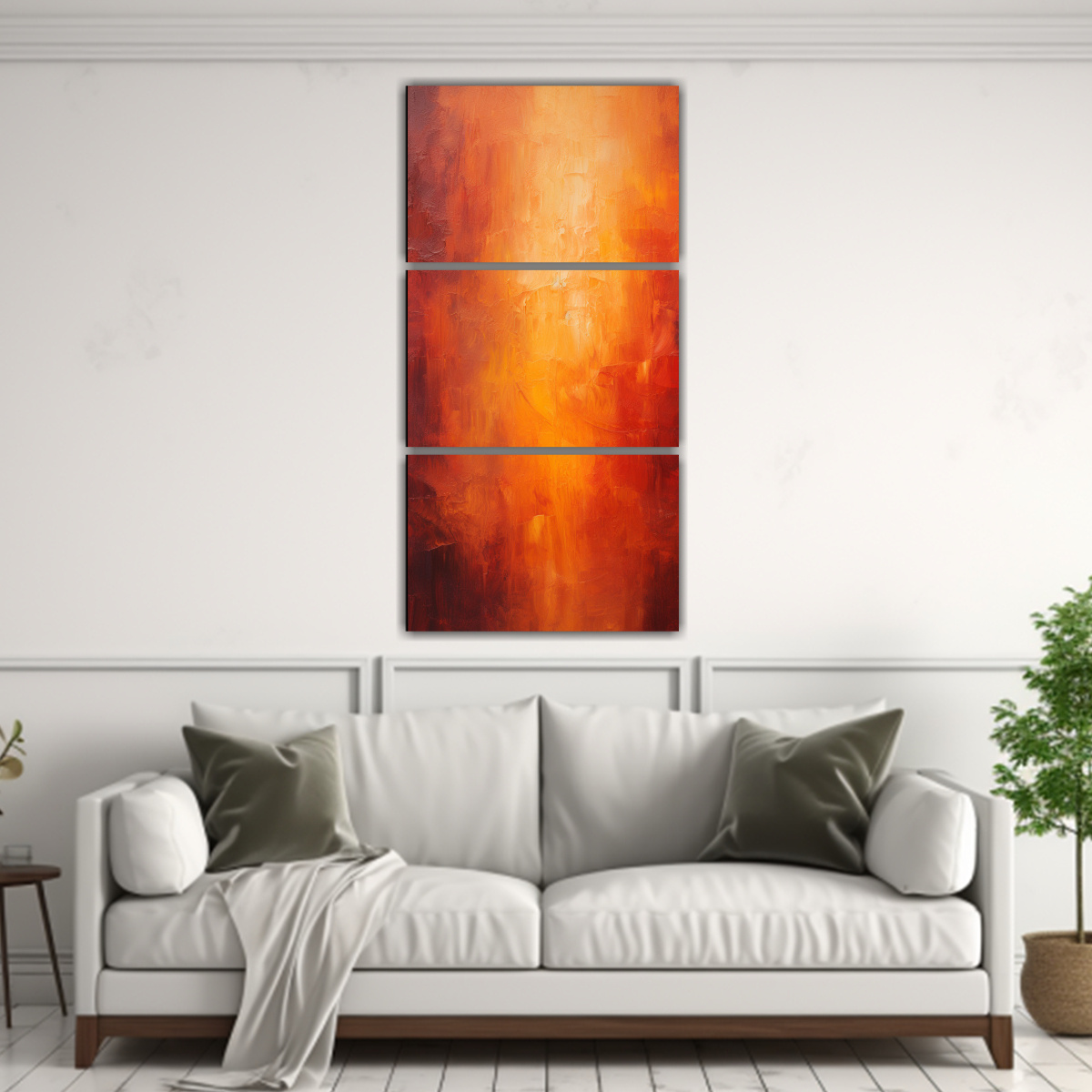 Fondos De Pintura Al Estilo Estilo óleo Con Trazos Finos Y Líneas únicas - Decocuadros