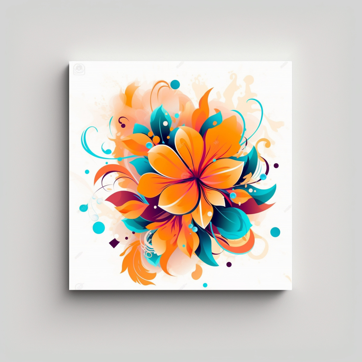 Lienzo Decorativo Equilibrio Visual Arte Moderno Elegante - Cuadros ...