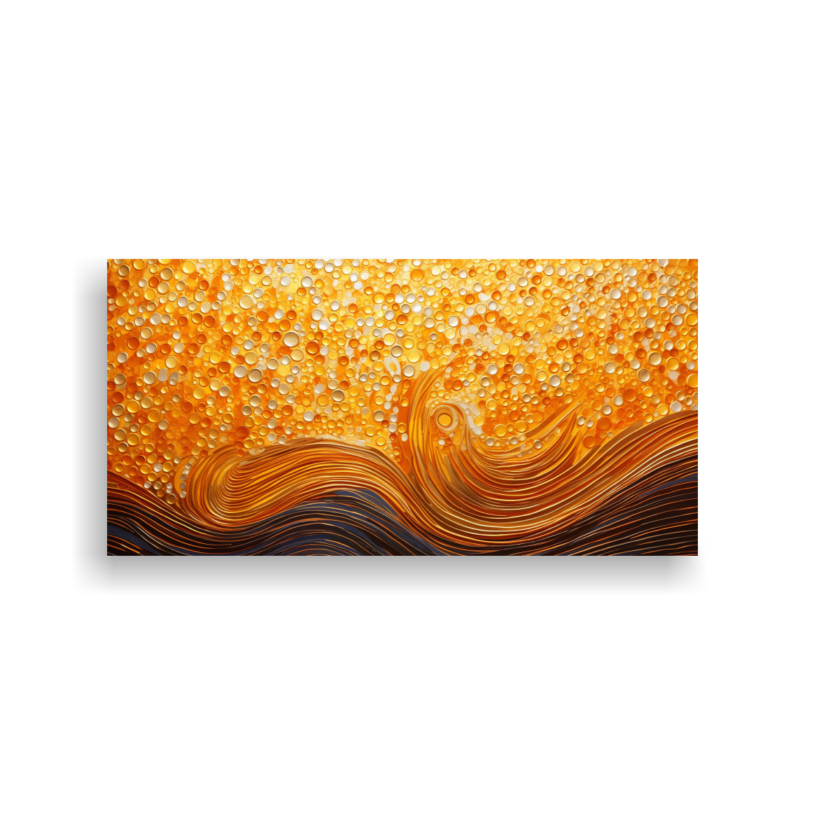 Cuadros Decorativos De Arte Puntillismo Luminoso Para Oficina - DecoCuadros