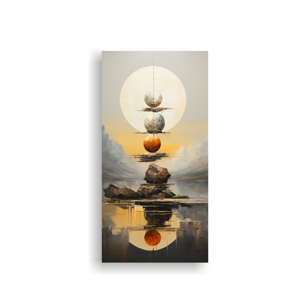 Cuadros Decorativos Vintage De Canva, Equilibrio Y Armonía ...