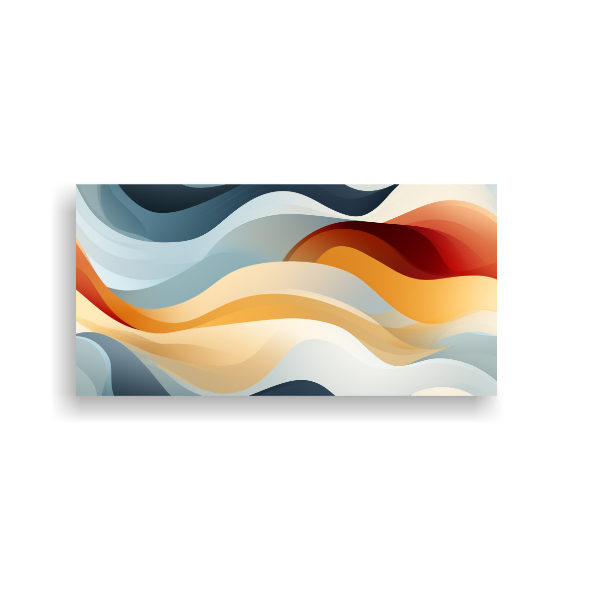 Cuadros Decorativos Con Formas Abstractas Y Paleta De Colores Suaves ...