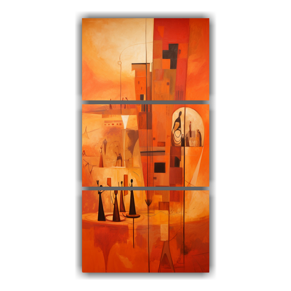 Cuadros Decorativos De Alta Calidad Con Armonía Cromática Egipcia - Decocuadros