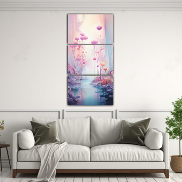 Pinturas Decorativas De Alta Calidad En Lienzo Surrealista Y Etéreo De Paisajes Oníricos ...