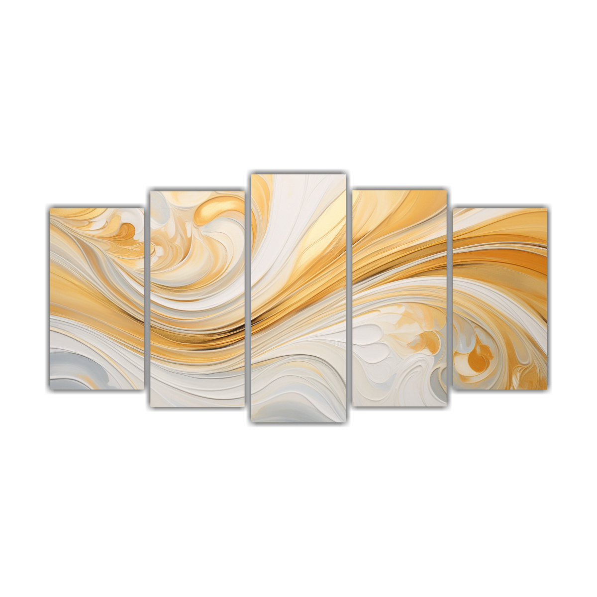 Cuadros Decorativos De Espectacular Riqueza Visual En Cinco Lienzos ...