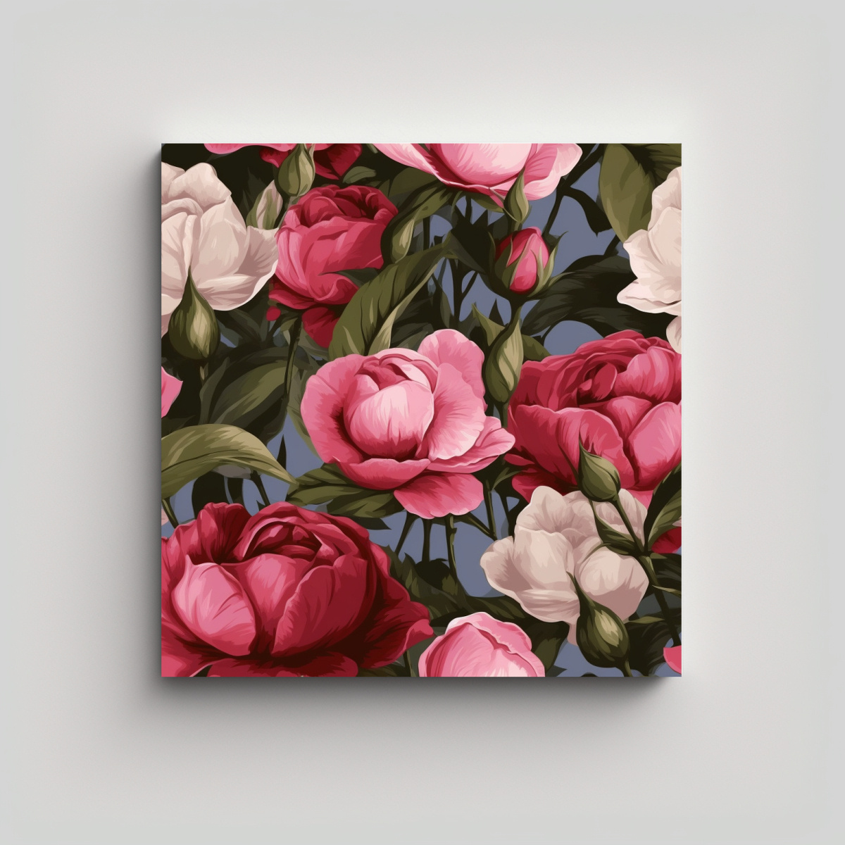 Pop Art De Rosas: Tela En Bastidor Para Decoración Impactante - Decocuadros