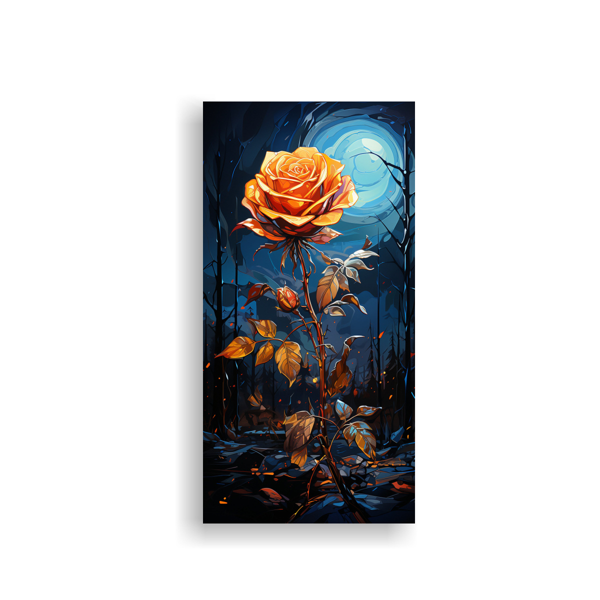 Cuadros Decorativos En Tela Con Bastidor De Madera Estilo Rose Van Gogh ...