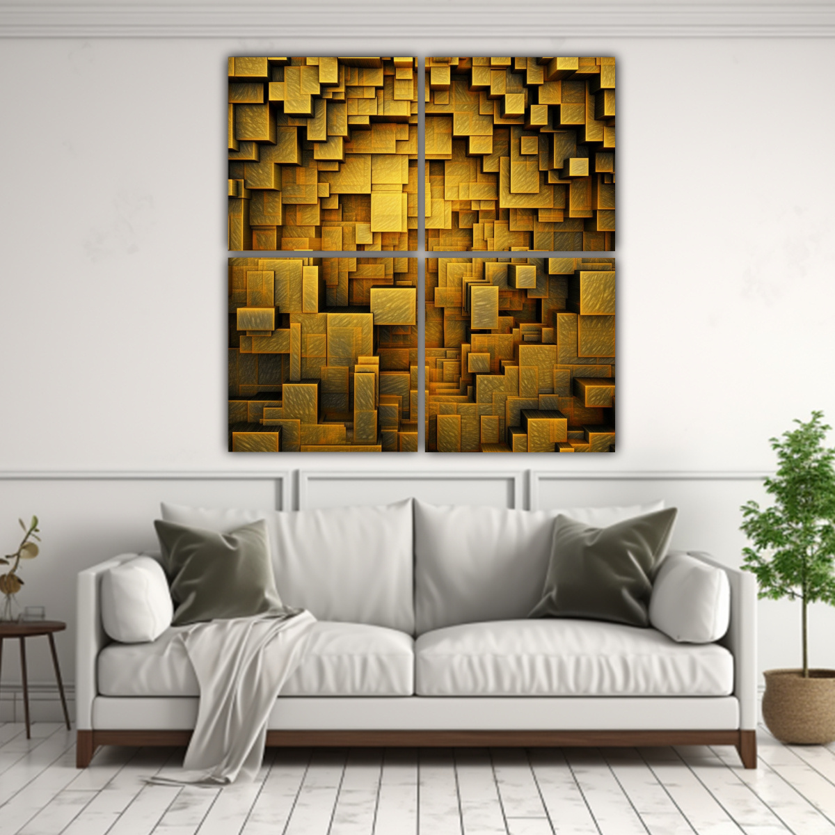 4 Cuadros De Decoración Inspiración Majestuosas - DecoCuadros