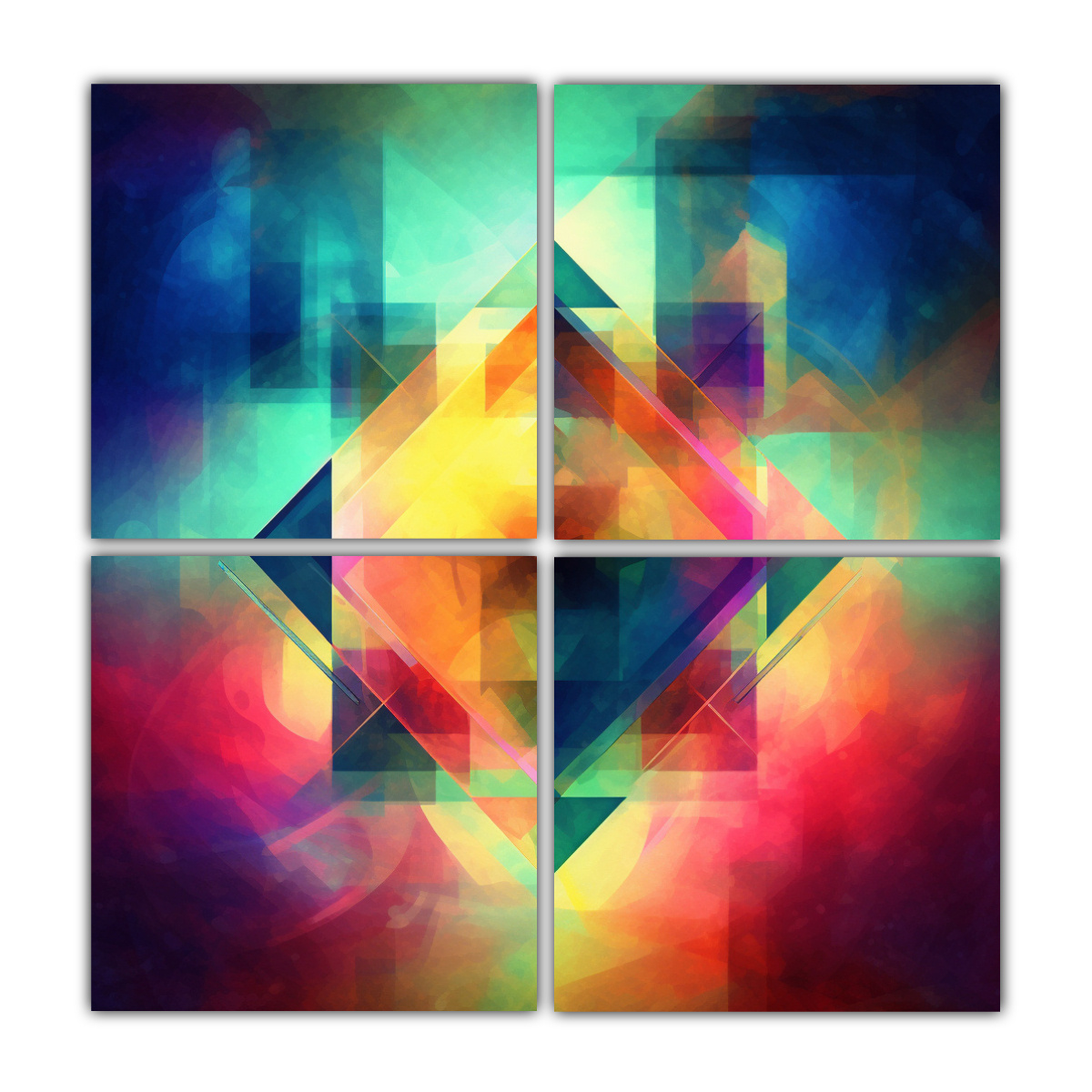 Cuadro De Arte De Pared Espectacular Majestuosas En Un Cuadrado ...