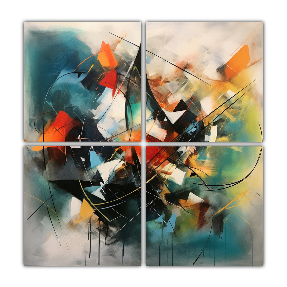 Cuadro Abstracto Inspiración Poder - DecoCuadros