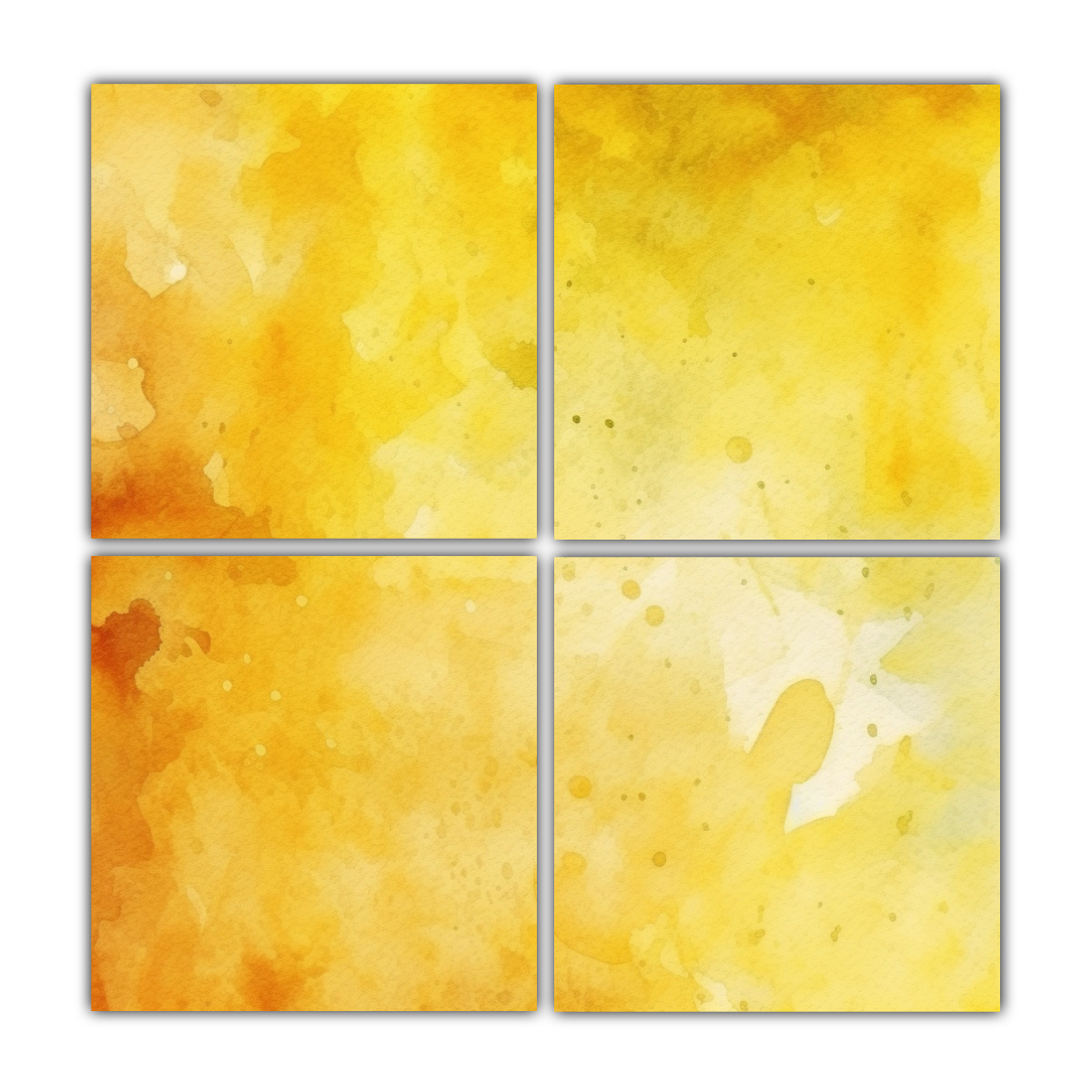 Cuadro Abstracto Amarillo Claro En Fondo De Colores Para Decorar El ...