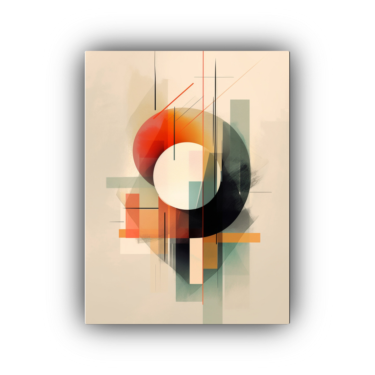 Cuadro Estilo Galería Exuberantes Pintura UK Minimalista Di Decorativo ...