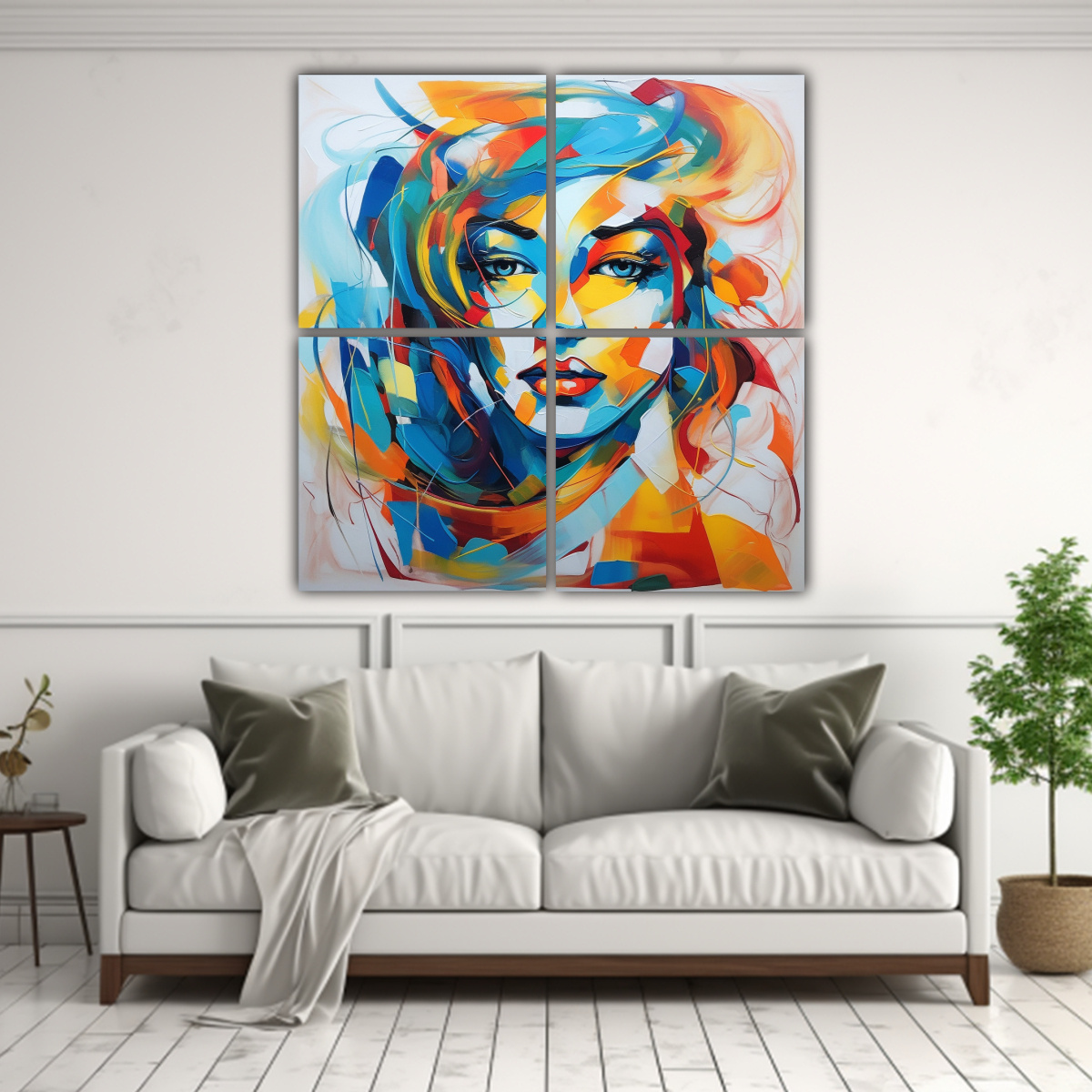 Cuadro Movimiento Gama De Colores 118437 Emociones Abstractas Y ...