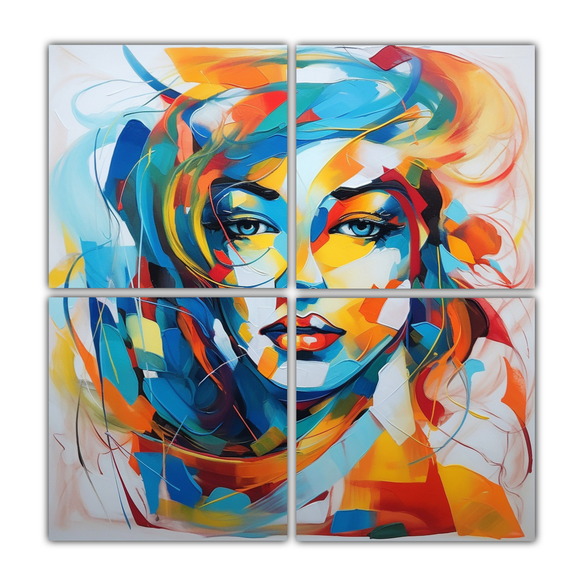 Cuadro Movimiento Gama De Colores 118437 Emociones Abstractas Y ...