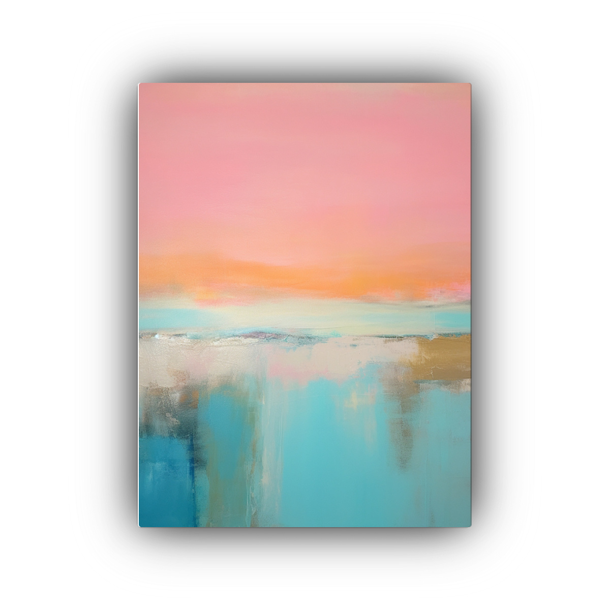 Cuadro Pintura Abstracta Minimalista En El Estilo De Roth - DecoCuadros Cuadro Pintura Abstracta Minimalista En El Estilo De Roth - DecoCuadros