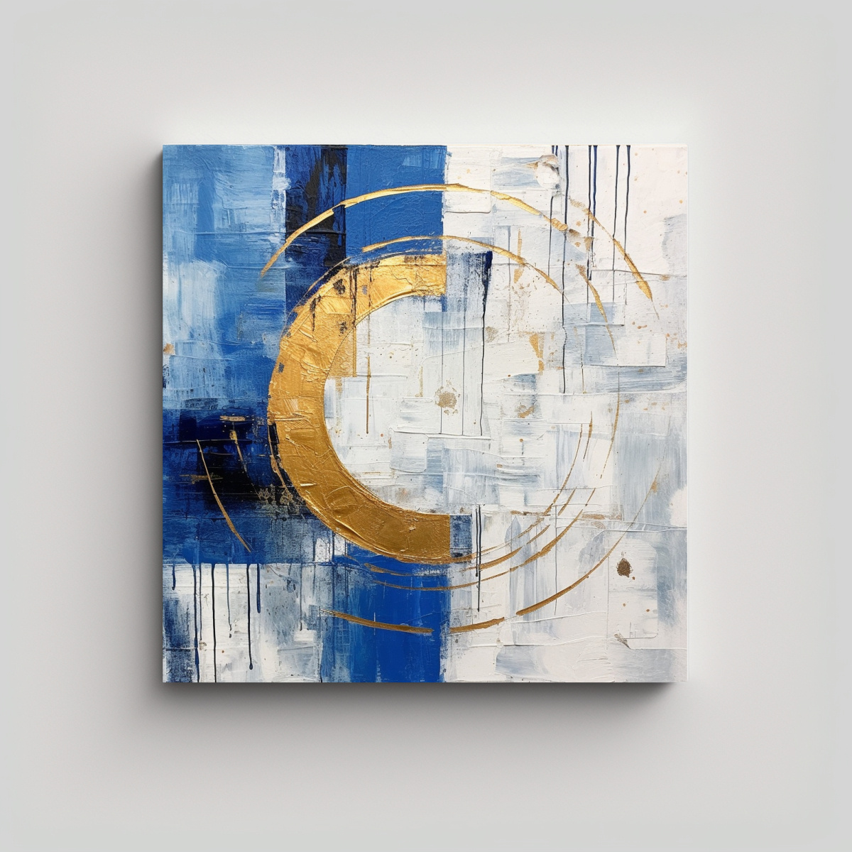 Cuadro Abstracto En Tela - Sensibilidad Artística - Decocuadros