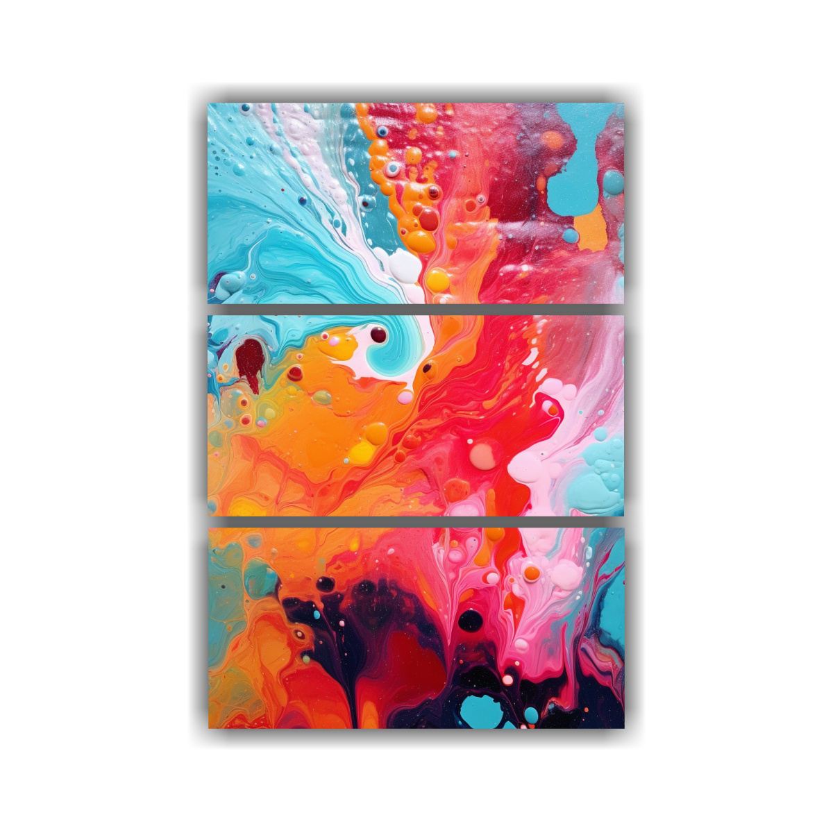Cuadro Pintura Acrylic Fluid Painting - DecoCuadros