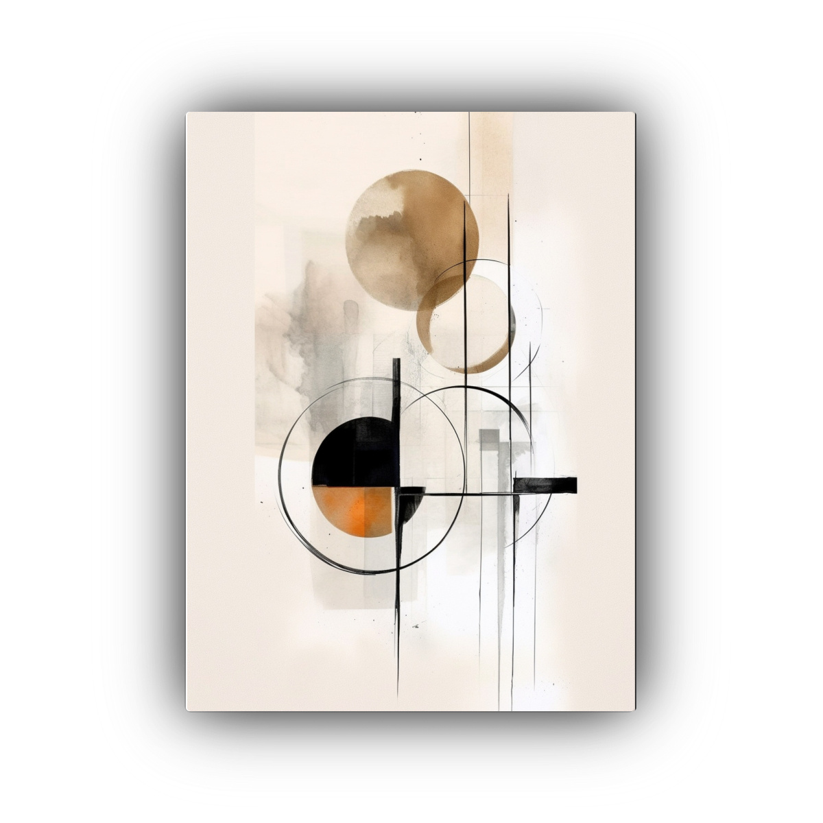 Cuadros Decorativos Abstractos Minimalistas En Tonos Neutros | DecoCuadros