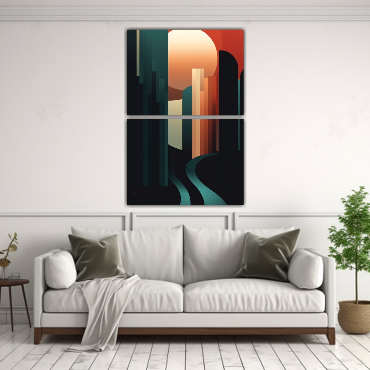 Cuadros Decorativos Con Luminosidad Y Curvas Elegantes En DecoCuadros