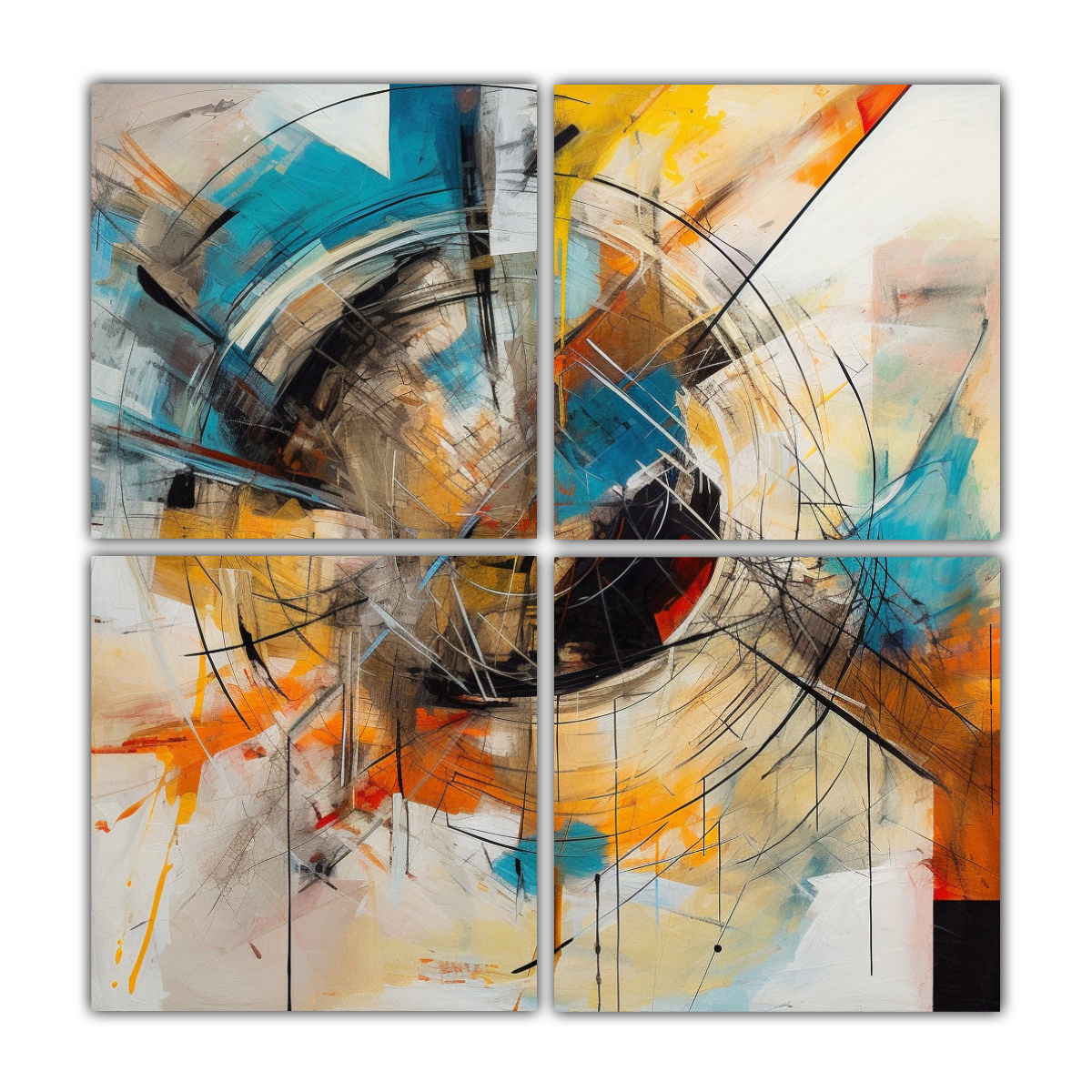 Cuadros Decorativos Vanguardistas De Elegancia Abstracta | DecoCuadros