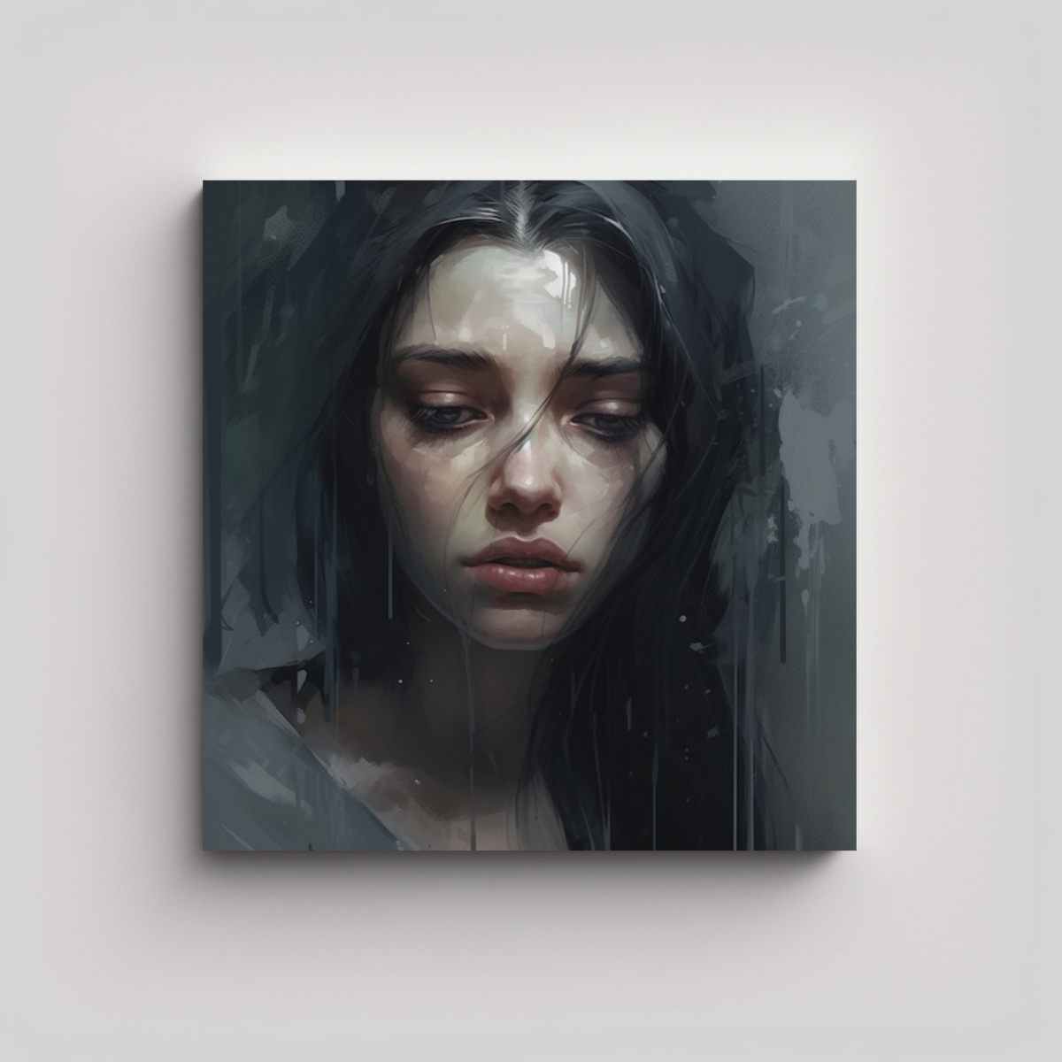 Cuadro Movimiento Full Color Creator Mujer Triste - Compra Online En ...