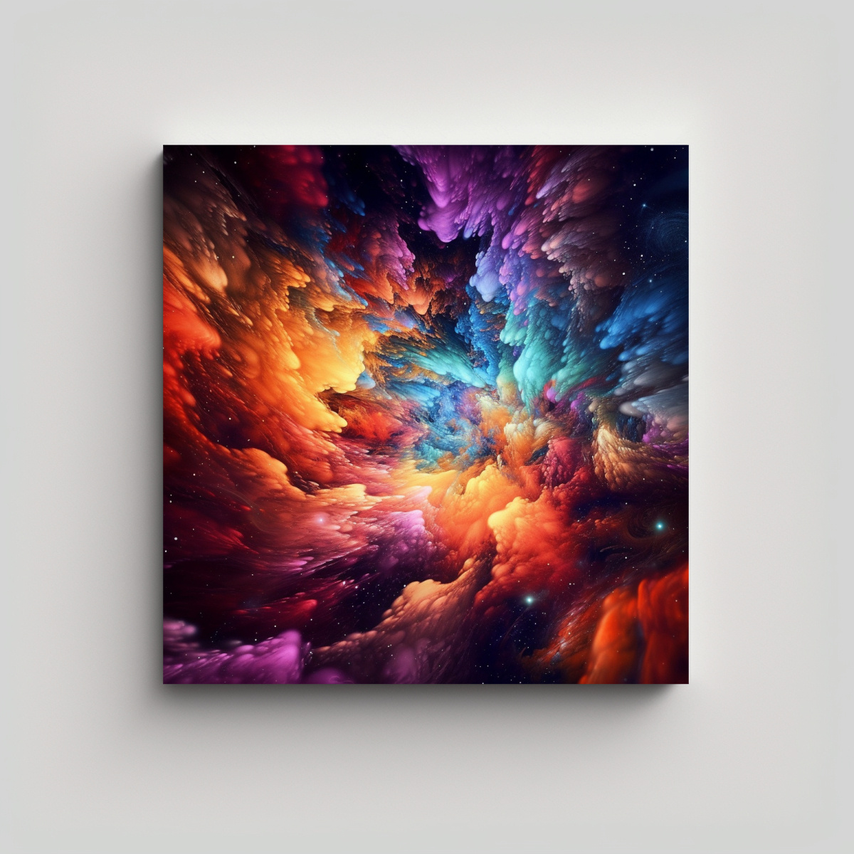Cuadro Decorativo Impresionante Del Universo Abstracto Hiperdetallado ...