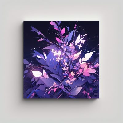Pinturas Decorativas Inspiradoras En Estilo Neonoir Con Protagonismo De ...