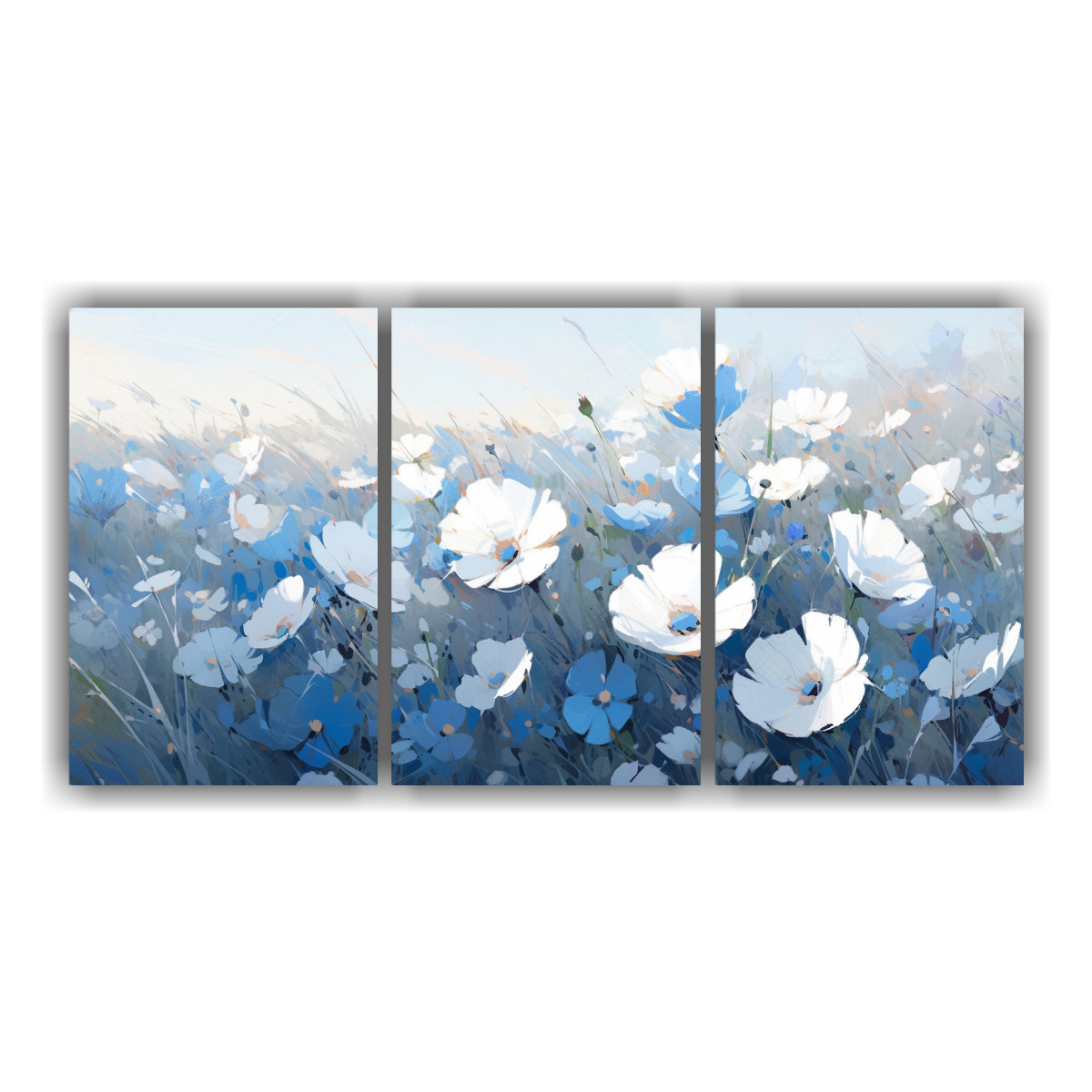 Set 3 Pinturas Vintage En Lienzo - DecoCuadros