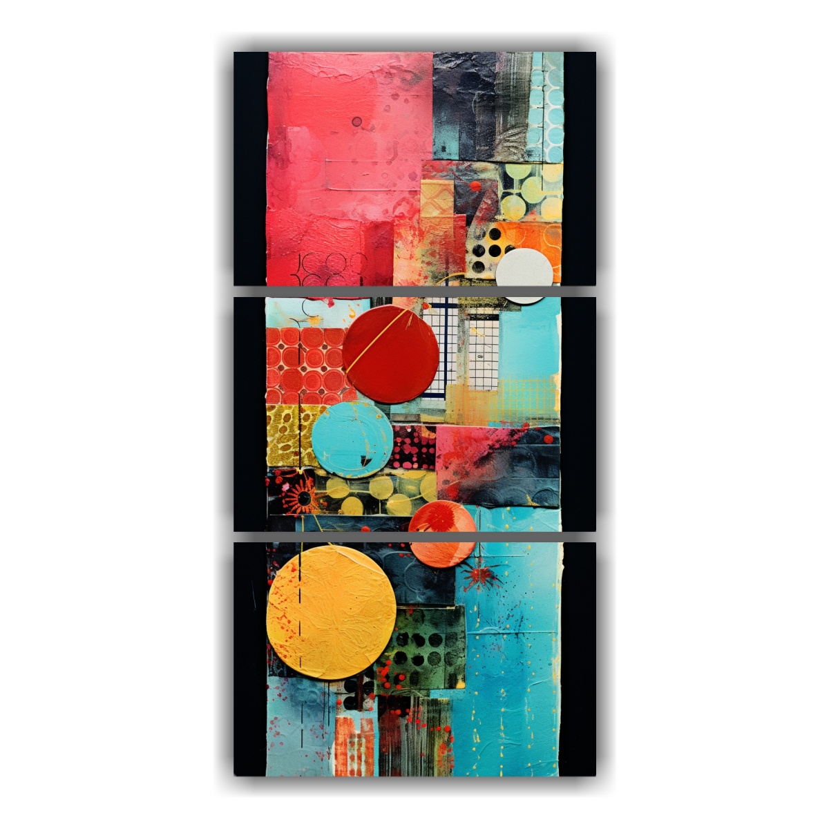 Cuadro Decorativo Abstracto De Colores Para Adornar Tu Hogar - Decocuadros