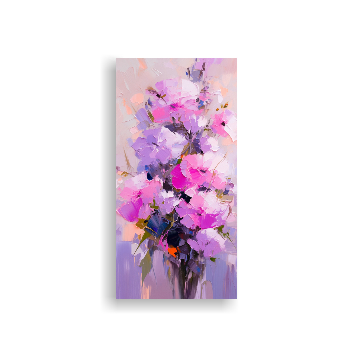 Cuadro Flores Morado Y Rosa | DecoCuadros