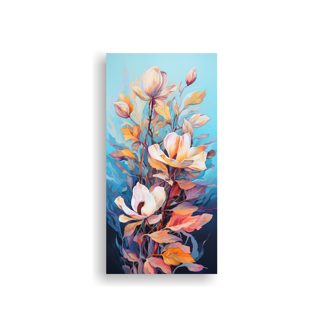 Cuadro Vertical Equilibrio Visual Árbol De Higueras En Colores Pasteles ... Cuadro Vertical Equilibrio Visual Árbol De Higueras En Colores Pasteles ...