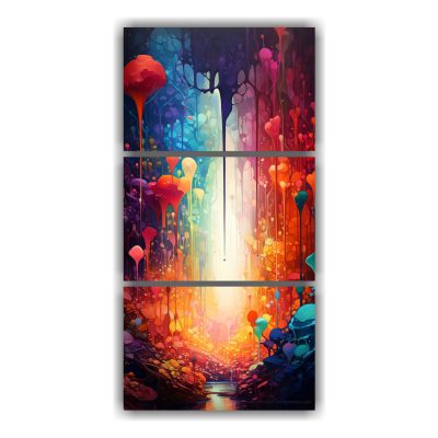 Cuadros Abstractos Coloridos Para Decorar Con Calma - DecoCuadros