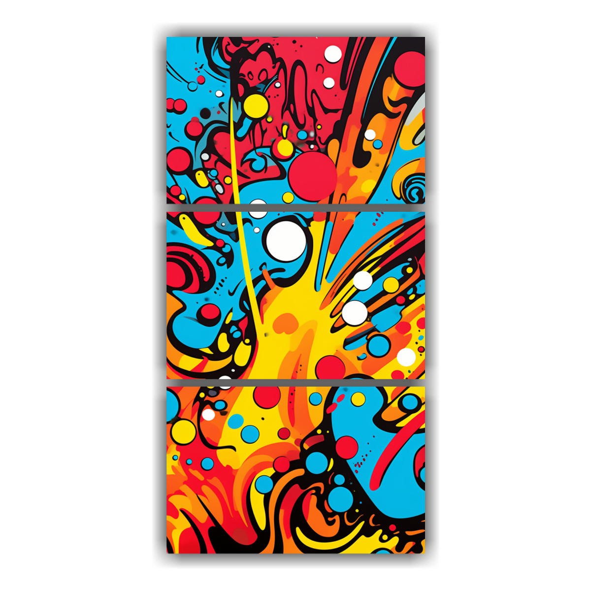 Cuadros Abstractos Pop Coloridos - ¡Decora Con Estilo Y Originalidad ...