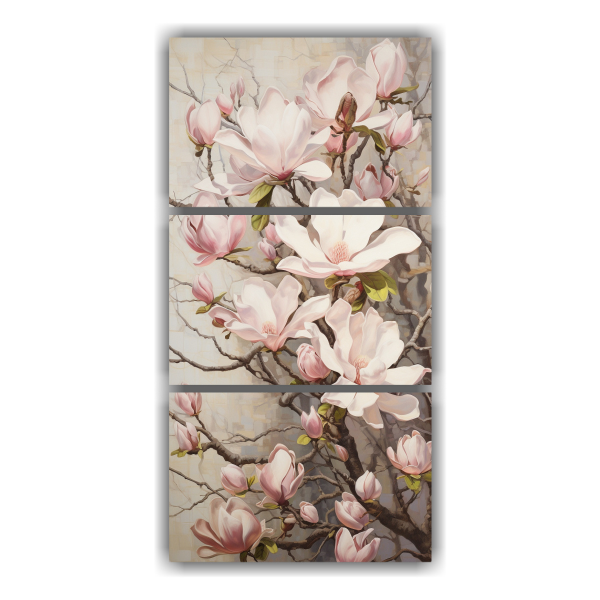 Cuadro De Flores De Magnolia Inspirador - DecoCuadros