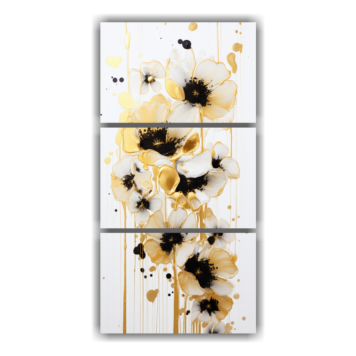 Cuadro Decorativo Acrílico Fluido Blanco - Arte Innovador - Decocuadros