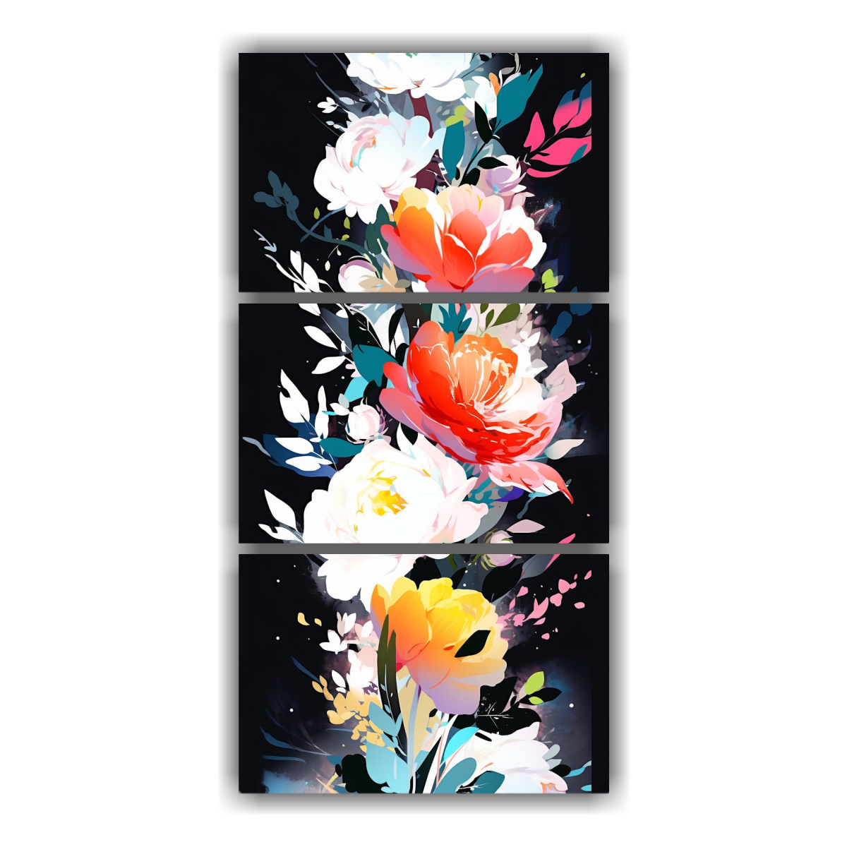 Cuadro Decorativo En Lienzo Neonoir Estilo Medio - Decocuadros