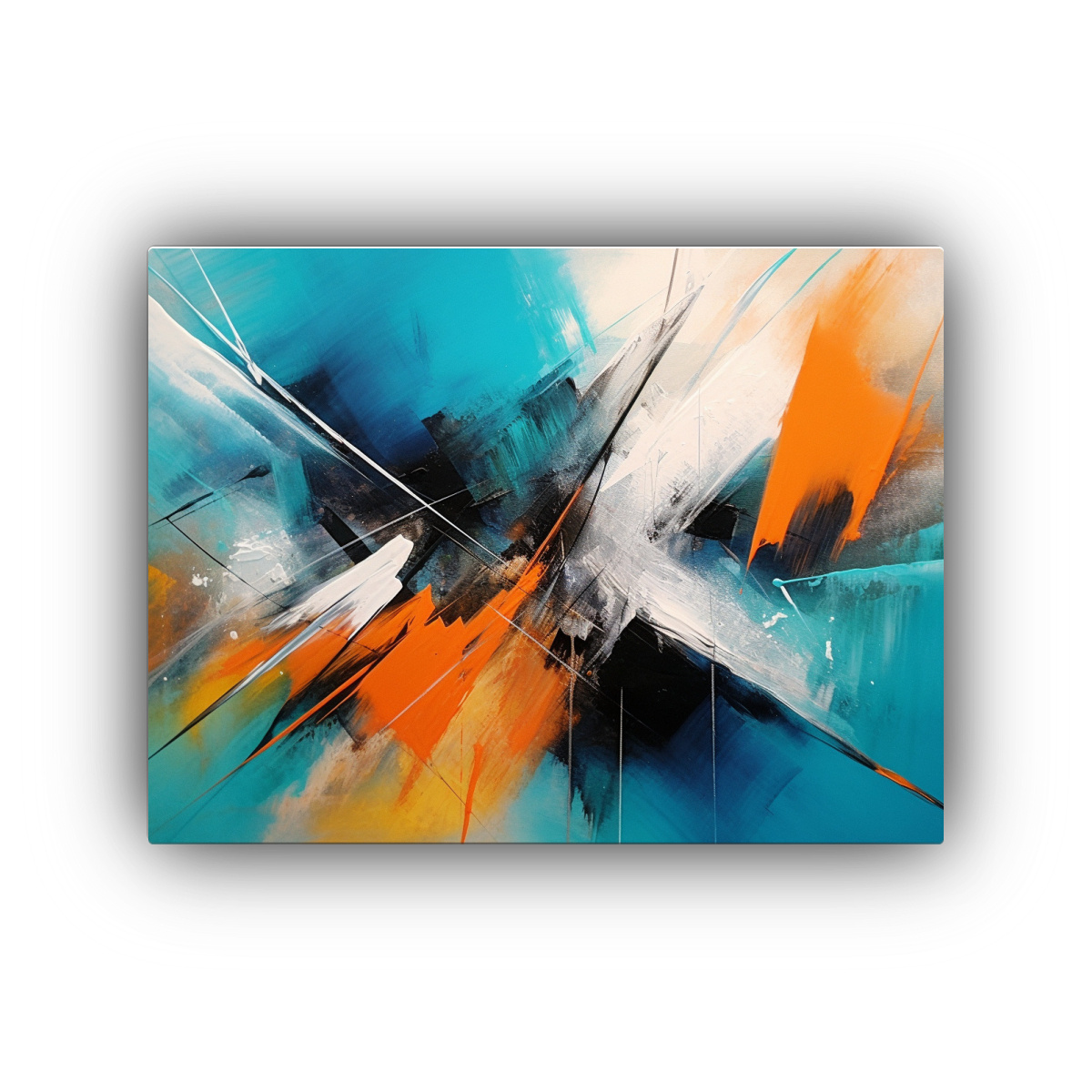 Cuadro Acuarela Abstracto Para Decoración Con Estilo único - DecoCuadros