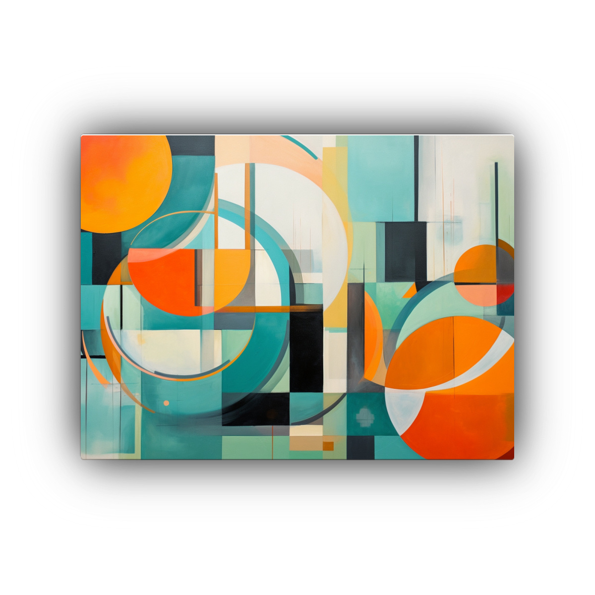 Cuadro Composición Visual Estilo Steve Eisenberg En Londres - DecoCuadros