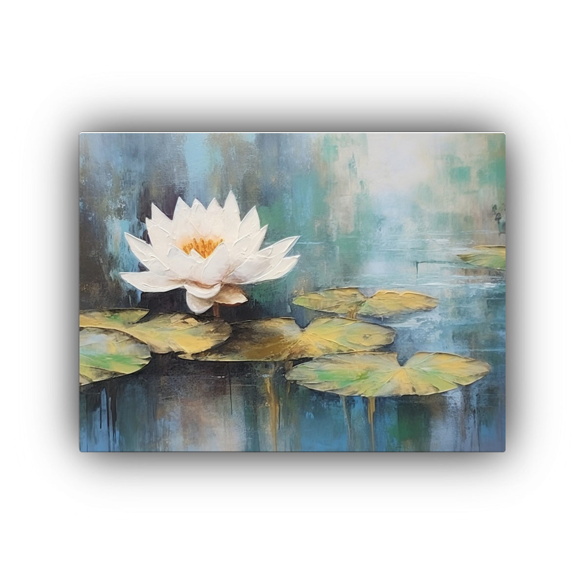 Cuadro Fantasía Abstracto Moderno: Pintura Al Estilo Estilo óleo ...