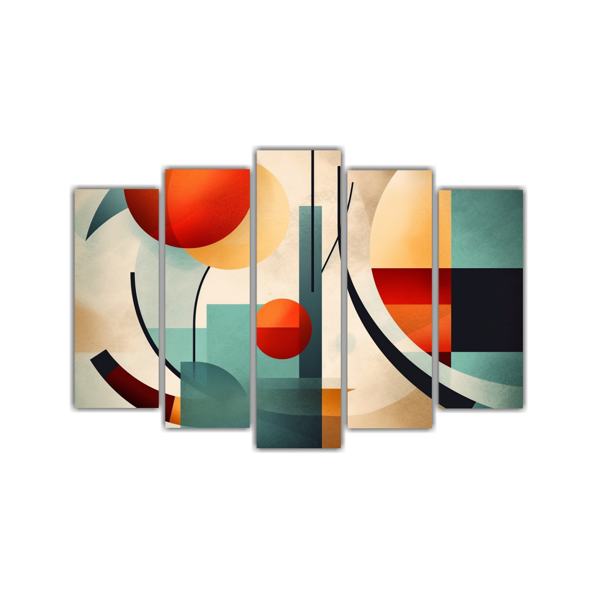 Cuadro Abstracto Para Baño - Arte De Pared Moderno En DecoCuadros