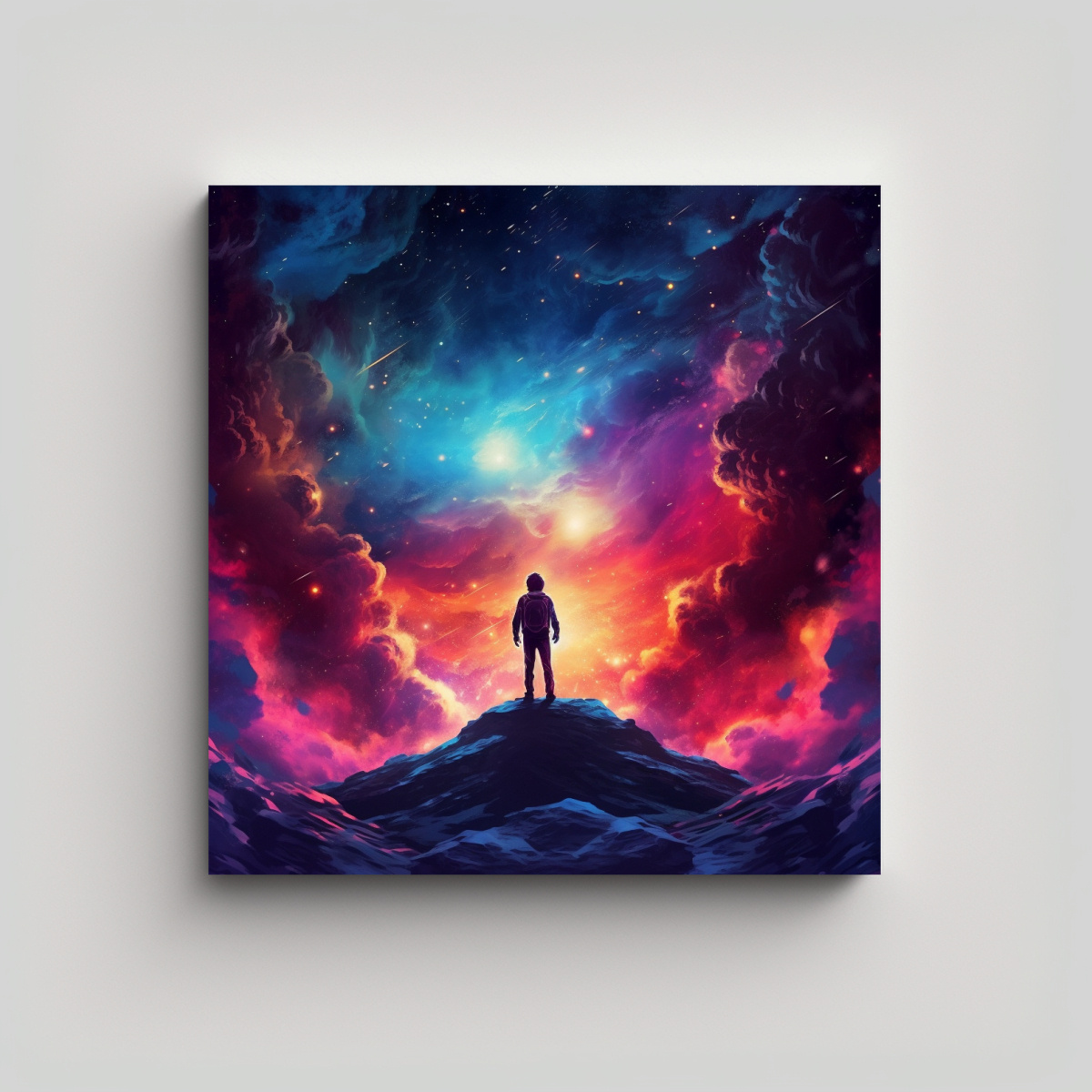 Cuadro Creativo Protagonismo Galaxia Estilo Tyler Edlin - DecoCuadros